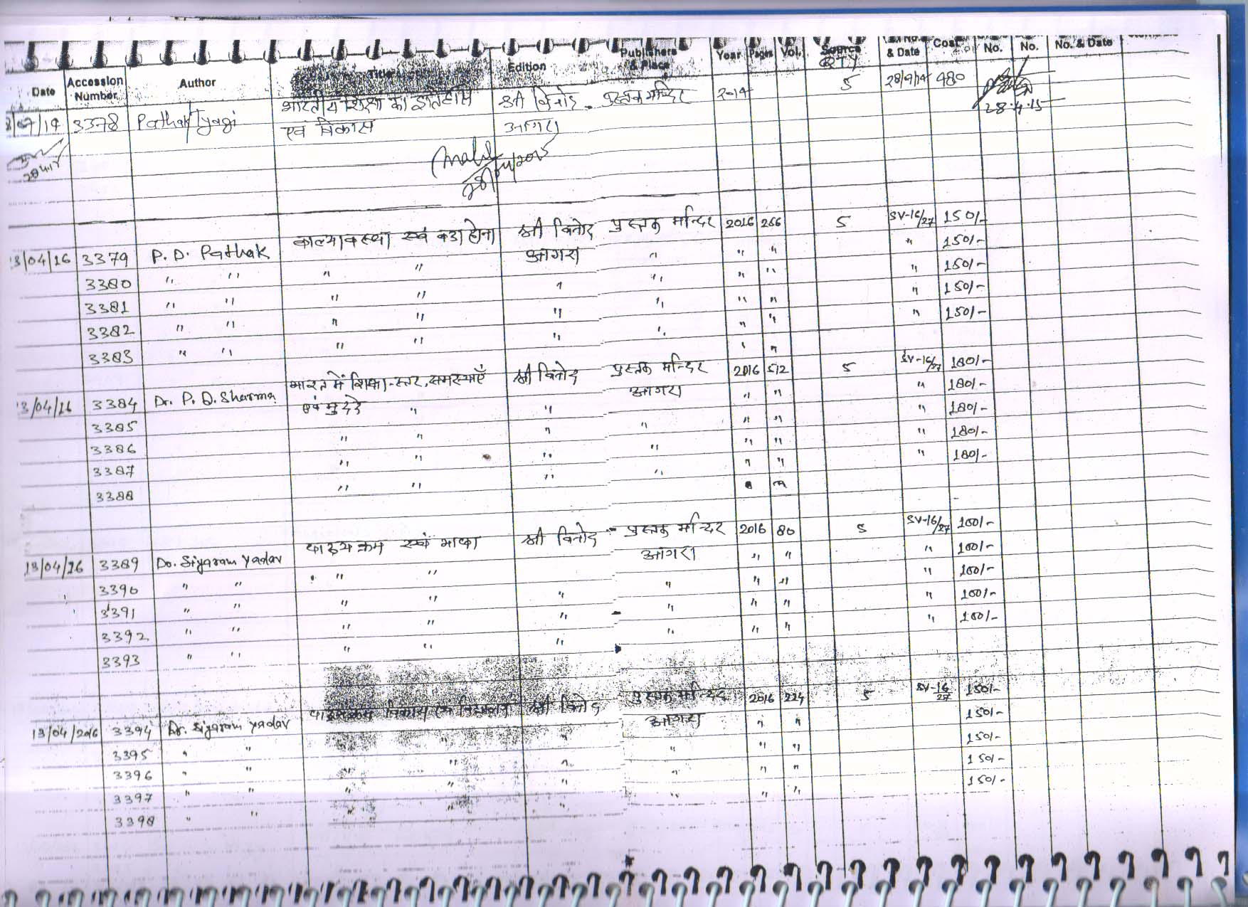 Library Books Details – Neel Kanth Shiksha Mahavidyalaya